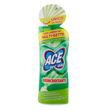 Detergent Ace WC gel Dezincrostant multi jet 700 ml - Italian Shops